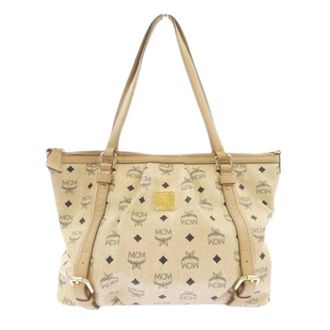 MCM Damen, Pre-Owned, Beige, ONE SIZEGr&ouml;&szlig;e