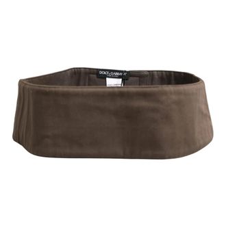 Dolce & Gabbana Wide Cummerbund - - Accessories - Herren - Braun - M