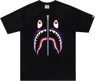 A Bathing Ape t-shirt City Camo Shark - Noir