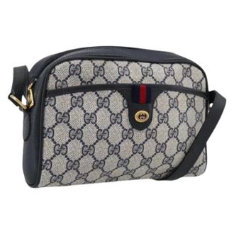 Gucci Sac bandouli&egrave;re vintage doccasion - Femme - Pre-owned - Bleu - Taille: ONE Size