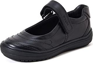 Geox Fille J Hadriel Girl I Ballerines, Black, 39 EU