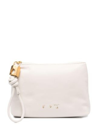 Off-white pochette zipp&eacute;e 25 Slider - Tons neutres