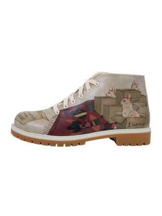Dogo Schn&uuml;rstiefel DOGO Shortcut Boots - I Watch And Judge
