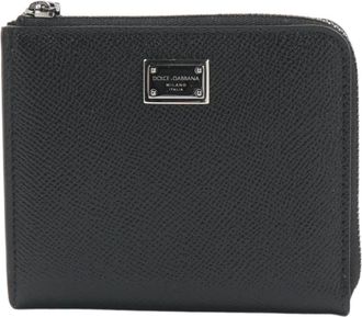 Dolce & Gabbana Homme, Accessoires, Noir, Taille: ONE Size Wallet