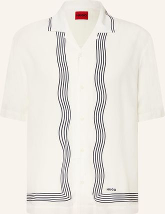 HUGO BOSS Hugo Resorthemd Exolino Oversized Fit weiss