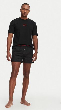 HUGO BOSS Pyjama Soren Short Set 50575408 Schwarz Regular Fit