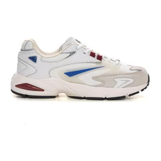 D.A.T.E. Sneaker aus Leinwand und Leder mit Netz - - Shoes - Herren - Mehrfarbig - 40 EU