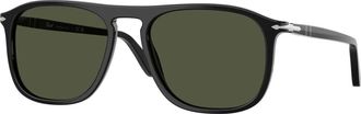 Persol unisex, Accessoires, Noir, Taille: 57 MM Po3392S Lunettes de soleil