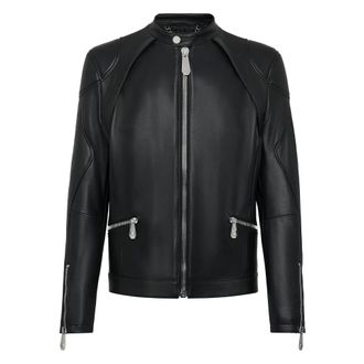 Philipp Plein Herren, Jacken, Schwarzk, LGröße