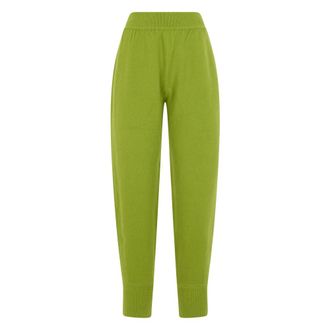 Alberta Ferretti Femme, Pantalons, Vert, Taille: 42 FR Pantalon de surv&ecirc;tement athl&eacute;tique en maille