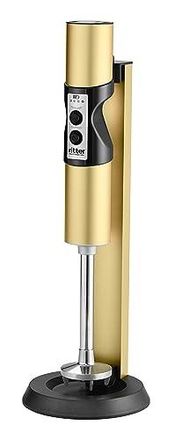 Ritter Decken stilo 7 Plus, mixeur plongeant sans fil avec batterie rechargeable en métal solide, fabriqué en Allemagne, or