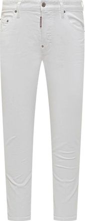 Dsquared2 Homme, Jeans, Blanc, Taille: S Slim Skater Jeans