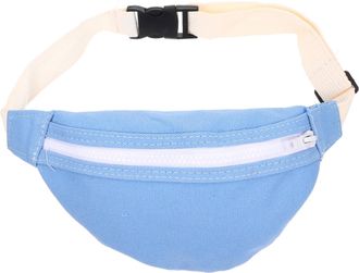 Yardwe Bauchtasche Canvas Stilvolle Crossbody Bag Vielseitige Hüfttasche für Jungen und Mädchen Robustes Material Reißverschluss für Outdoor Schule und Allta