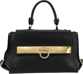 Ferragamo Sac Sofia Pre-owned - Femme - Pre-owned - Noir - Taille: ONE Size