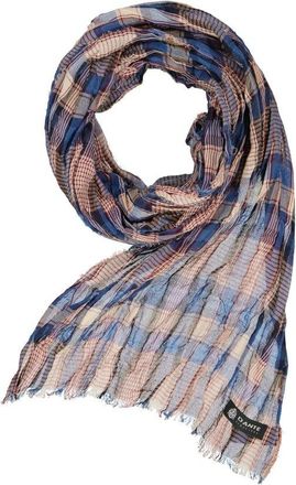 Dante Herren Schal blau Baumwolle