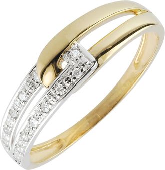 Edenly Ring Harmonische Vereinigung bicolor