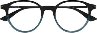 Montblanc MB0340o 003 Optisches Gestell - - Accessories - unisex - Blau - ONE SIZE