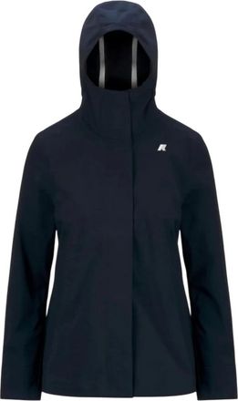 K-Way Femme, Vestes, Bleu, Taille: 36 FR giacche e blazer poliestere