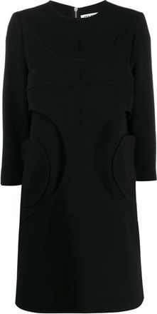 Courr&egrave;ges Damen, Kleider, Schwarzk, XSGr&ouml;&szlig;e