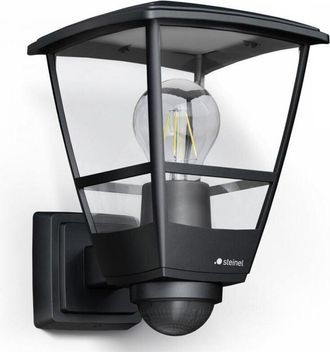 Steinel Sensor Aussenleuchte l 10 s schwarz mit Bewegungsmelder