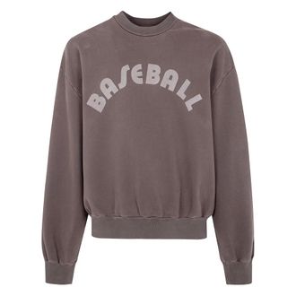 Fear of God Homme, Sweatshirts et sweats &agrave; capuche, Brun, Taille: M Baseball Classic Half Raglan SweaT-shirt