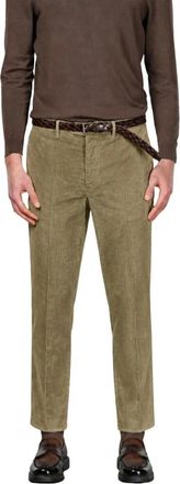 Mason's Pantalon Chino Paris - Homme - Pantalons - Vert - Taille: XL