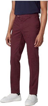Hackett Herren C Chino Kensington Hose, Red (Maroon), 32W/28L