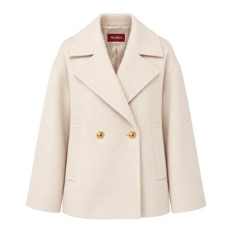 Max Mara Caban Doppiopetto - - Coats - Damen - Beige - XS