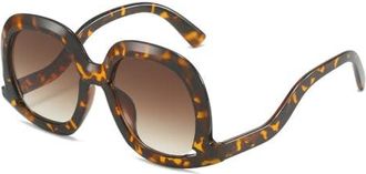 Generic Lunettes de soleil tendance irrégulières pour femmes et hommes, lunettes de soleil vintage pour femmes, lunettes de soleil tendance pour femmes, nuanc