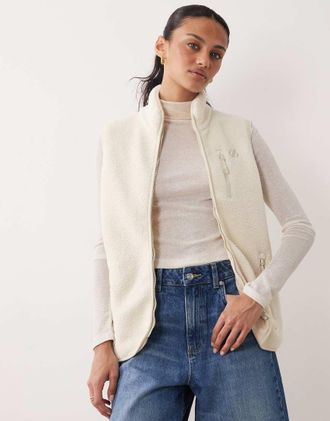 Dare 2B Veste thermique confortable en imitation peau de mouton - Lait damande-Neutre