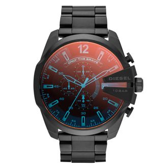 Diesel Uhr Diesel Mega Chief DZ4318 Schwarz