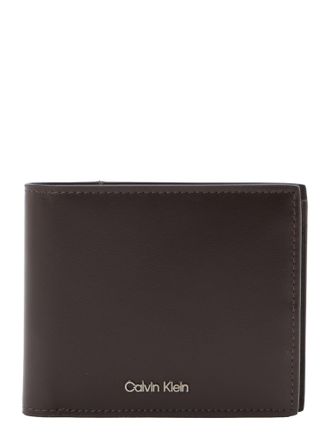 Calvin Klein Portemonnaie Smooth Metal Logo Bifold