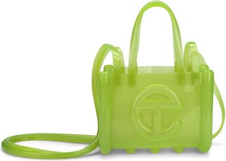 Melissa x Telfar kleine Jelly Tote Bag - BD894 GREEN
