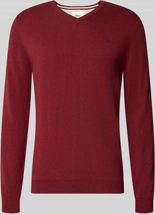 s.Oliver Red Label Pullover mit Logo-Detail