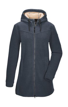G.I.G.A. DX by killtec Fleecejacke GW 82 WMN FLC PRK Fleeceparka mit Teddyfell, 2-Wege-Rei&szlig;verschluss, verstellbare Kapuze