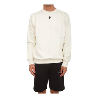 Marcelo Burlon Herren, Sweatshirts & Hoodies, Beige, XSGr&ouml;&szlig;e