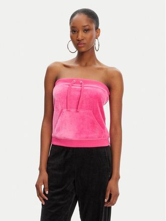 Juicy Couture Top Heritage JCGCT125023 Rosa Slim Fit