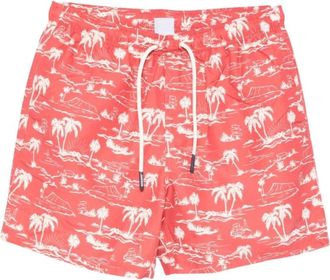 Sebago Homme, Maillots de bain, Rouge, Taille: M Maillot de bain &agrave; motifs