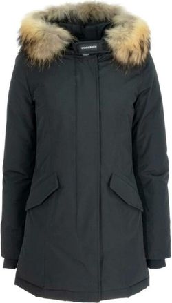 Woolrich Arctic Parka mit Abnehmbarem Pelzbesatz - - Coats - Damen - Schwarzk - M