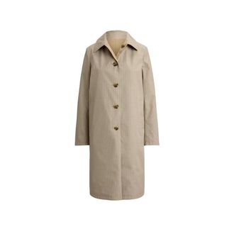 Ralph Lauren Femme, Manteaux, Beige, Taille: 38 FR Manteau droit
