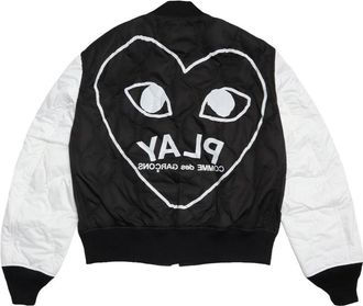 Comme Des Gar&ccedil;ons Quilted Color-Block Jacket