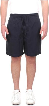 Woolrich Homme, Shorts, Bleu, Taille: L Poplin Short GD