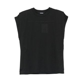 Jacquemus Femme, Tops, Noir, Taille: 34 FR Ventadou Tank Top
