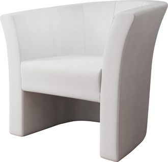 Mirjan24 Cocktailsessel Noliaw, Design Polstersessel Clubsessel Bürosessel Relaxsessel Loungesessel Einzelsessel Sessel Club Möbel (Kunstleder Soft 017)