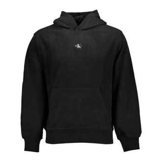 Calvin Klein Homme, Sweatshirts et sweats &agrave; capuche, Noir, Taille: 2XL Sweat &agrave; capuche noir avec impression et logo