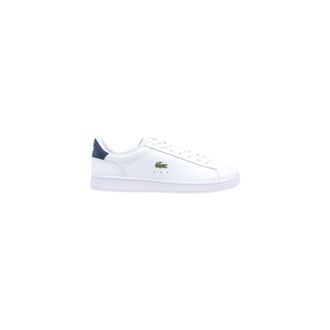 Lacoste Homme, Chaussures, Blanc, Taille: 41 EU Baskets en cuir &agrave; lacets