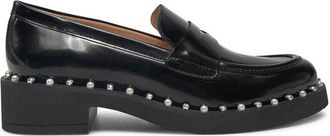 Stuart Weitzman Slipper Reverie Loafer SK032 Schwarz