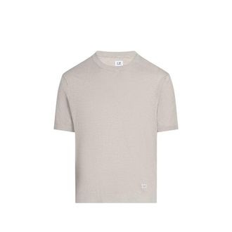 C.P. Company Pull &agrave; manches courtes en lin