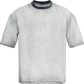 Diesel Homme, Tops, Gris, Taille: M D-Box-Fsi T-Shirt