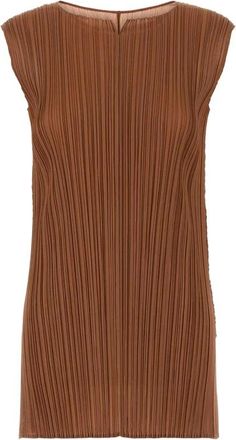 Issey Miyake Femme, Robes, Brun, Taille: 42 FR Monthly Colors: March Tunique